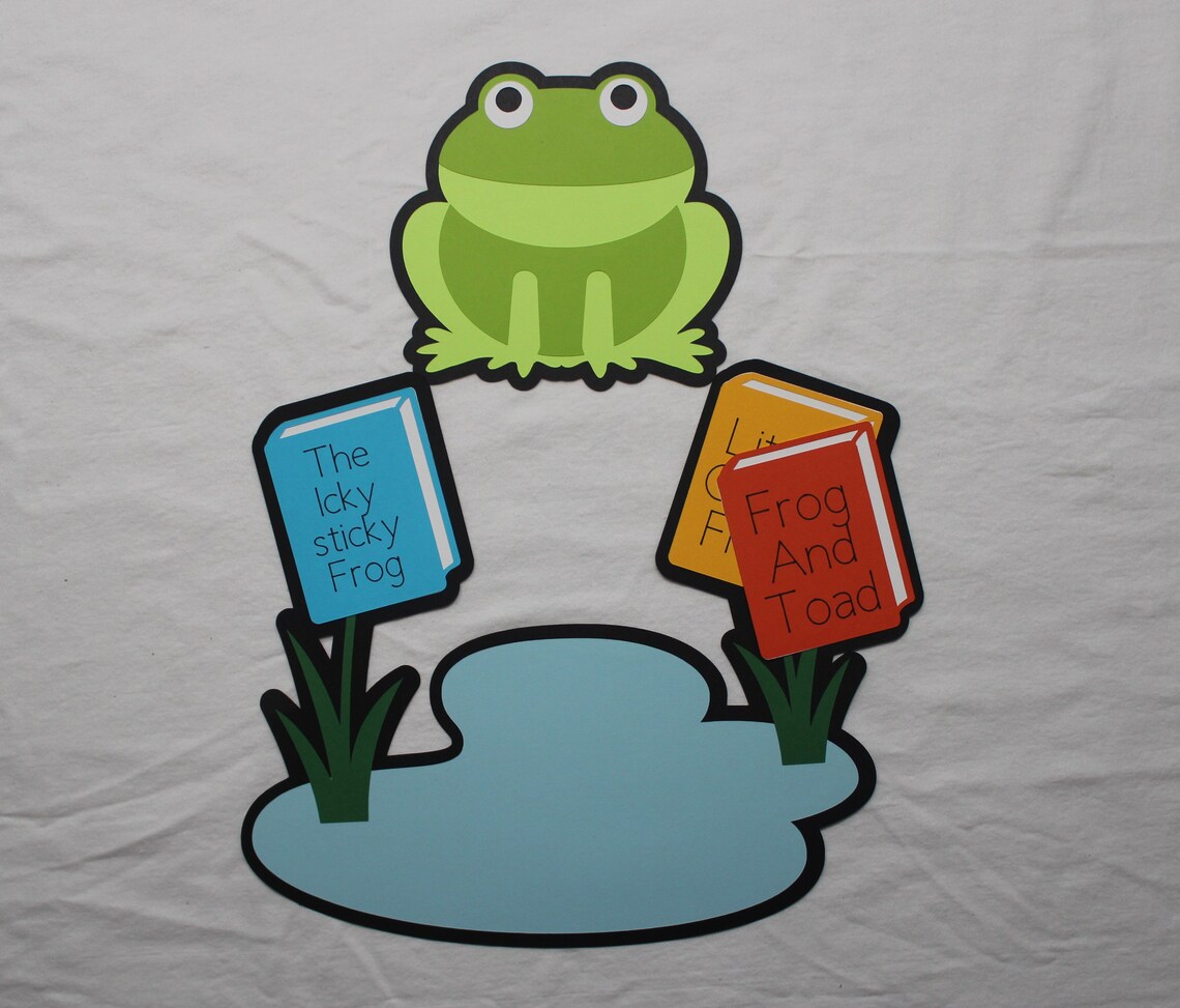 Read It! Frog Bulletin Board Kit: Classroom Library Door Decor - Etsy