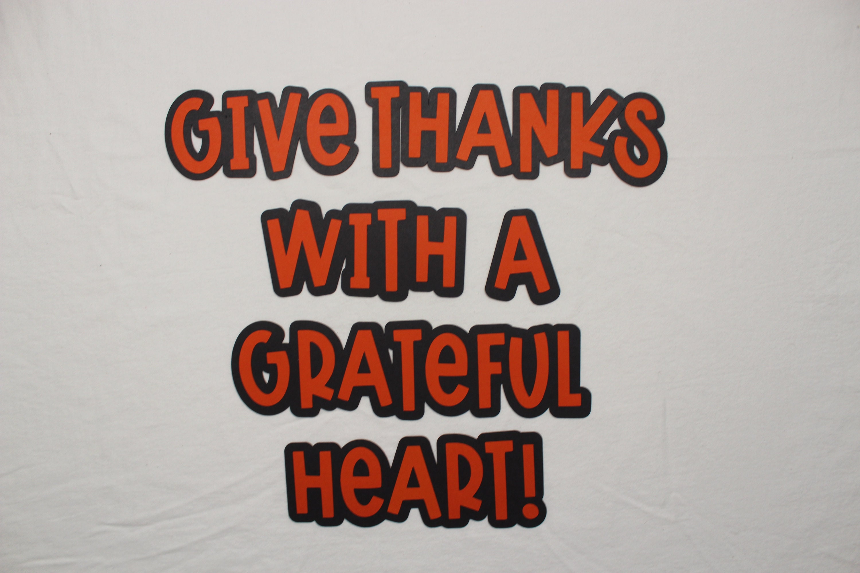Give Thanks Bulletin Board Kit School Library Classroom - Etsy