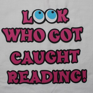 Look Who Got Caught Reading Bulletin Board Kit, Reading, School ...