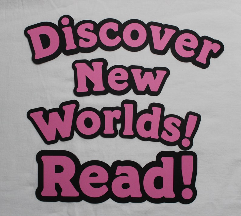 Discover New Worlds Read Bulletin Board Kit Reading School - Etsy