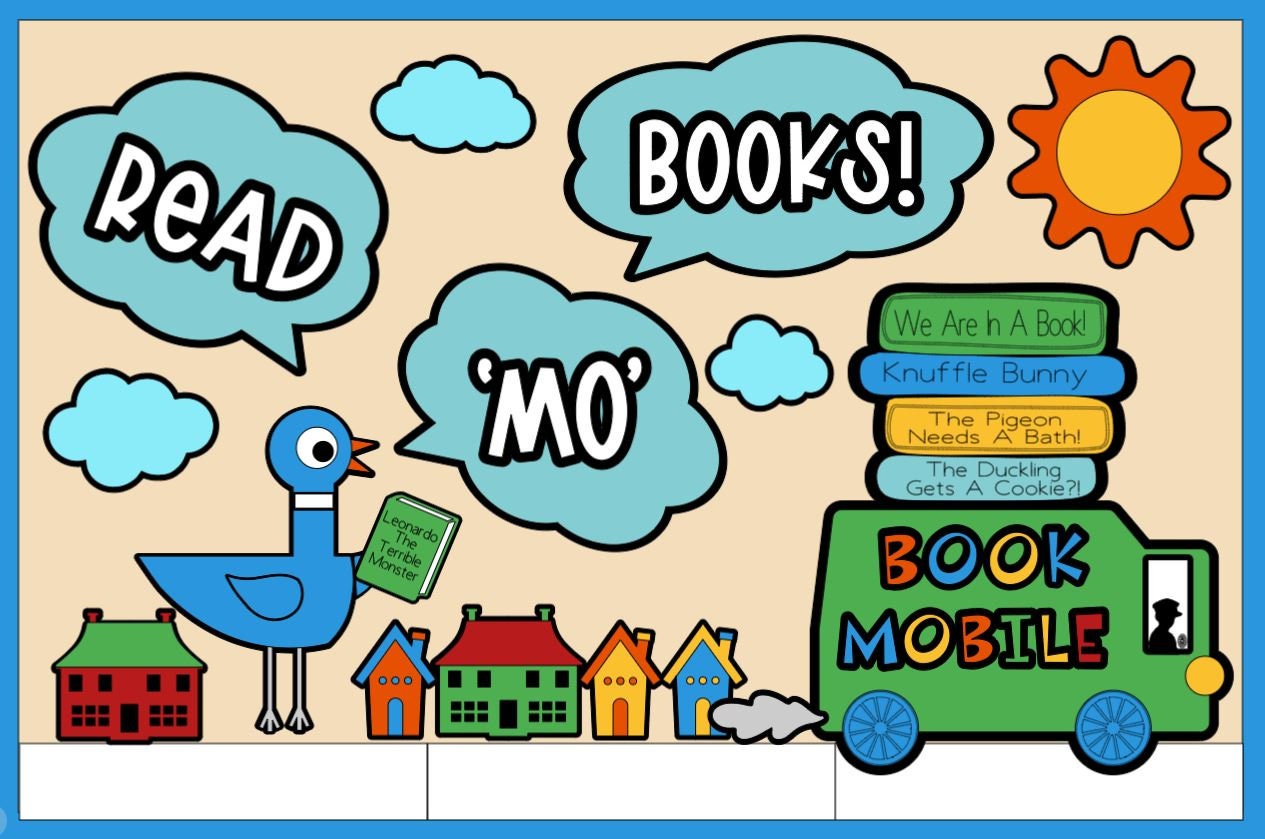 Pigeon Clip Art Mo Willems Reading