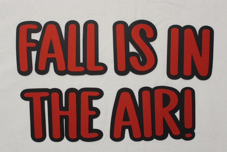 Fall is in the Air Bulletin Board Kit Fall Halloween - Etsy