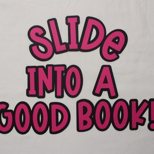 Slide Into A Good Book! Bulletin Board Kit, School, Classroom, Library ...