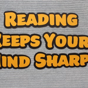 Reading Keeps Your Mind Sharp Bulletin Board Kit: Cactus Classroom ...