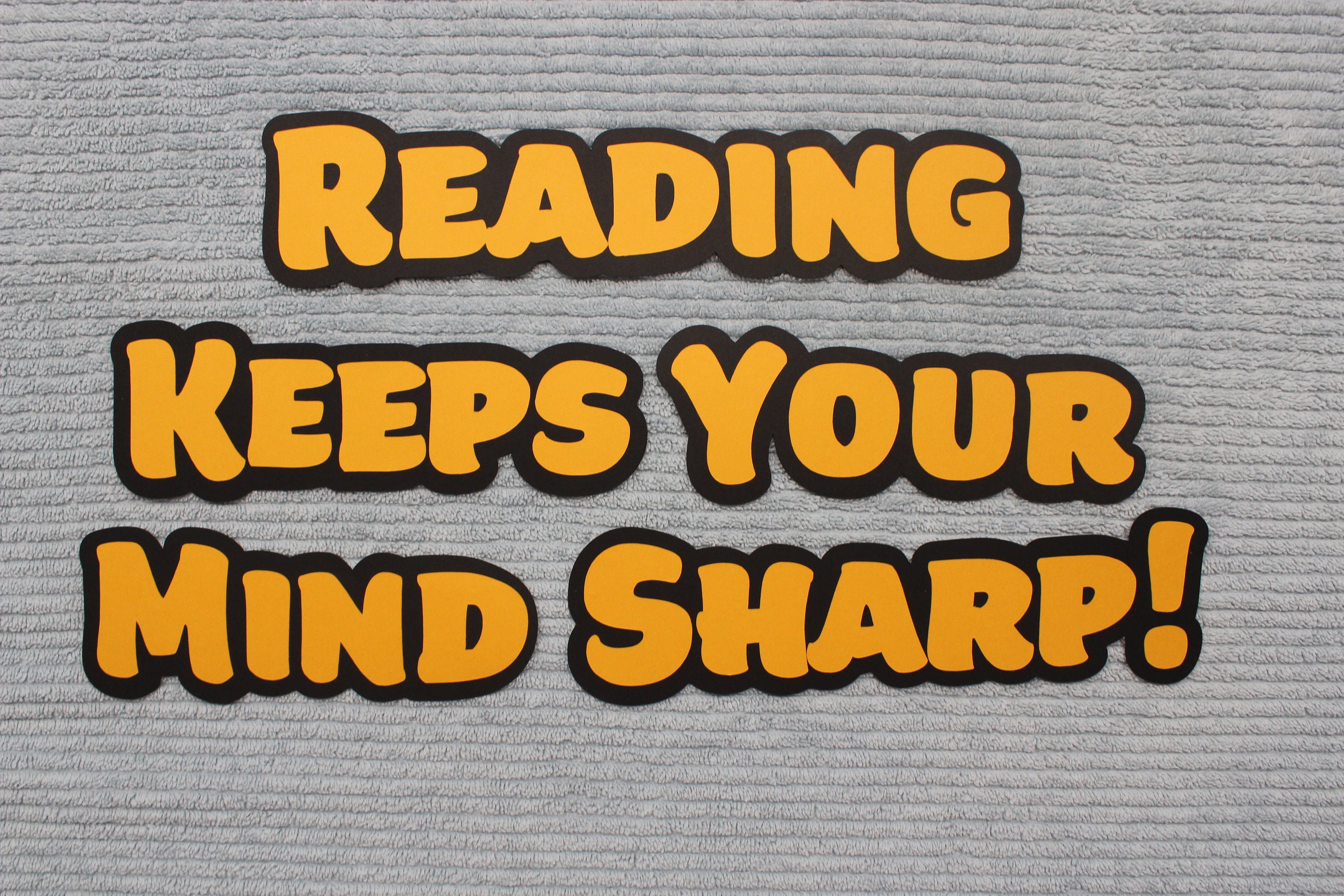 Reading Keeps Your Mind Sharp! Bulletin Board Kit, Reading, Library ...