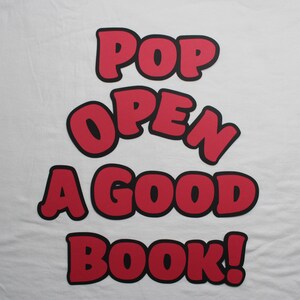 Pop Open A Good Book Bulletin Board Kit: Library Classroom Decor - Etsy