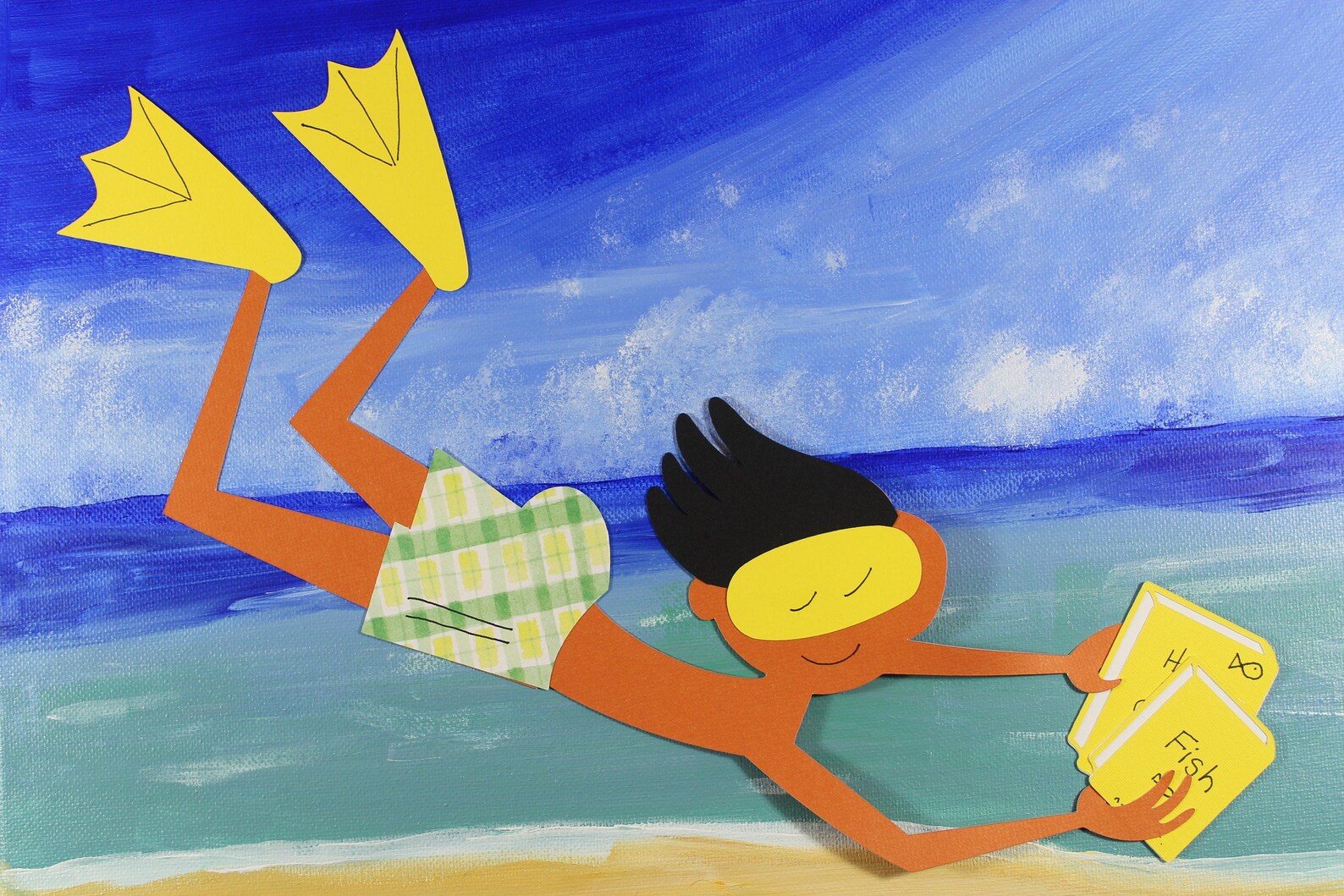 Dive Into Summer Reading Bulletin Board Kit Premade Die Cut - Etsy