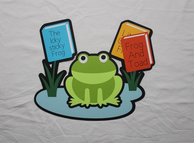 Read It! Frog Bulletin Board Kit: Classroom Library Door Decor - Etsy