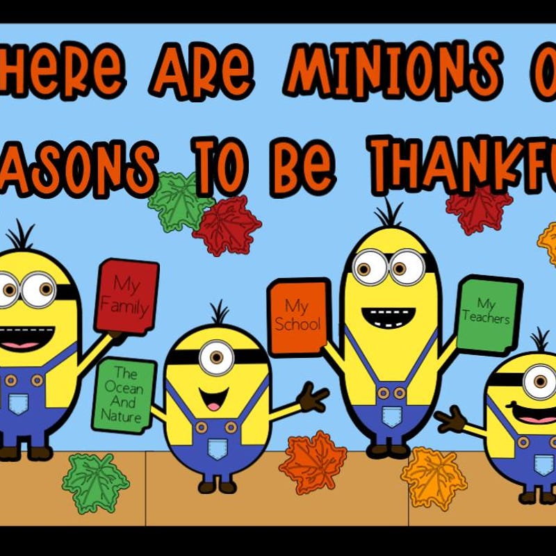Minions Thanksgiving - Etsy