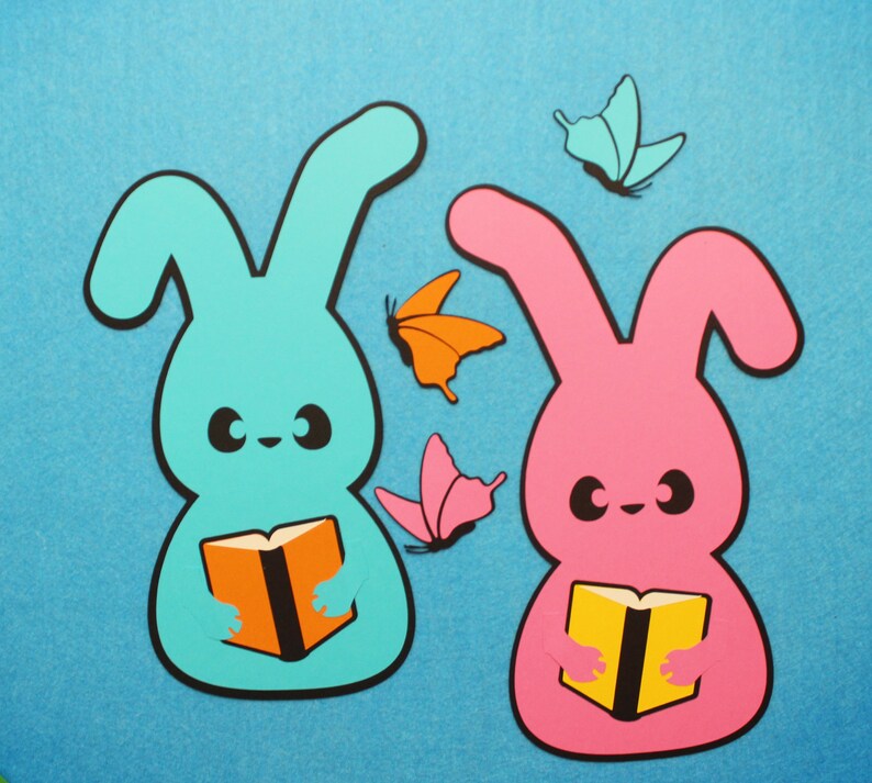 Reading With My Peeps Bulletin Board Kit Reading School - Etsy