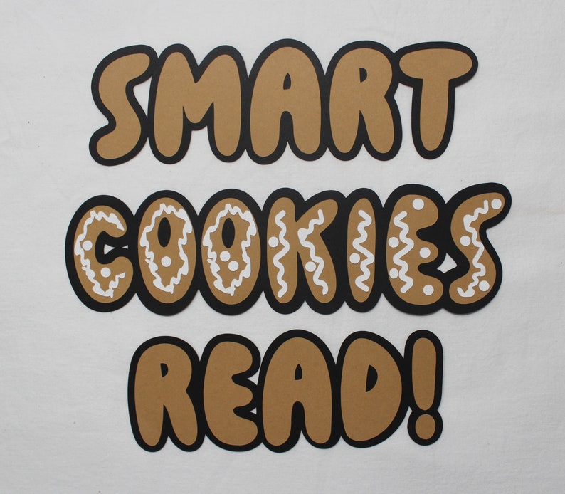 Smart Cookies Read Bulletin Board Kit: Winter Gingerbread Classroom ...