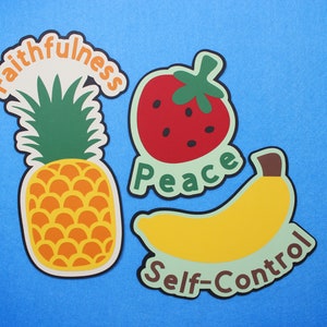 The Fruit of the Spirit Bulletin Board Kit, School, Christian, Teacher ...