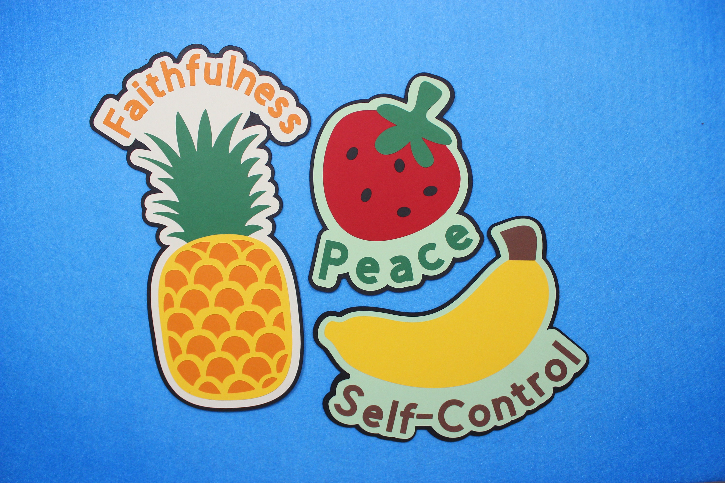 The Fruit of the Spirit Bulletin Board Kit School Christian - Etsy