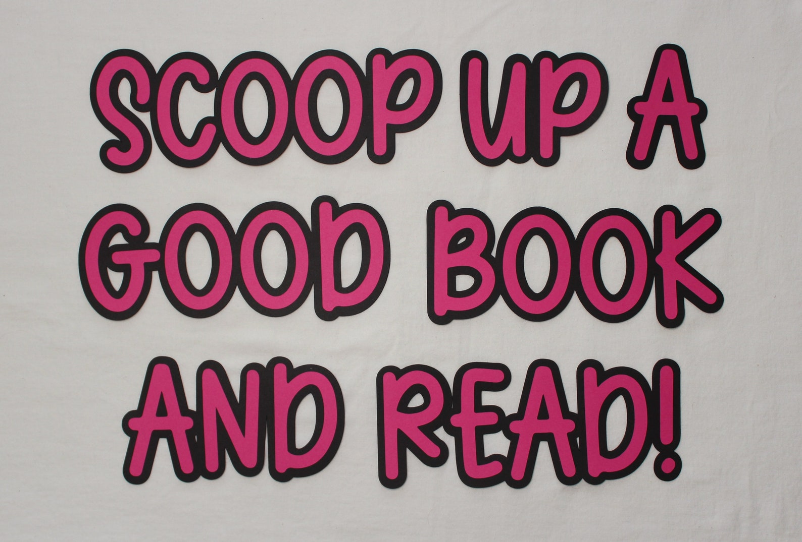 Scoop up A Good Book Bulletin Board Kit: Classroom Library Decor - Etsy
