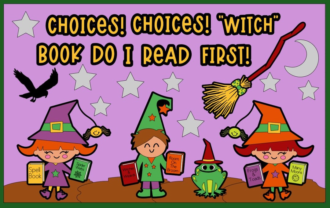 Choices Choices Bulletin Board Kit, Reading, School, Library, Classroom ...