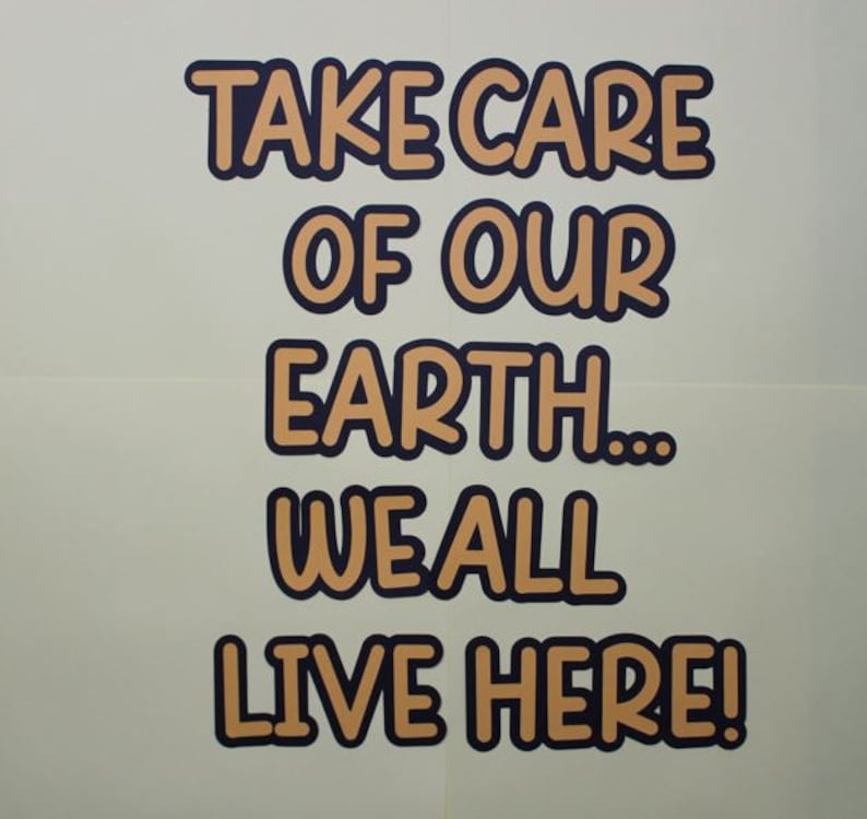 Earth Day Bulletin Board Kit: Classroom Library Door Decoration - Etsy