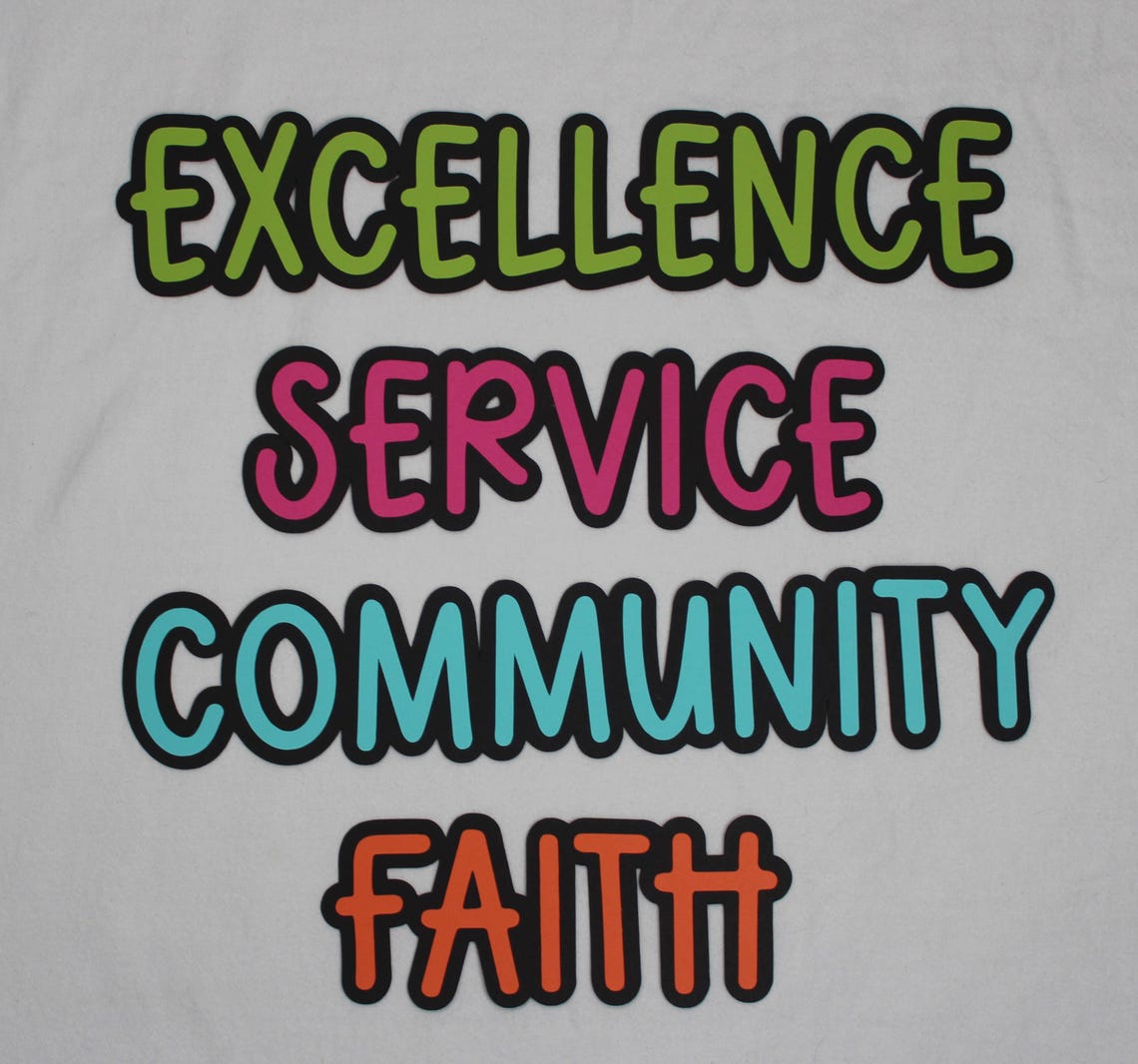 Catholic Schools Week Bulletin Board Kit, School, Church, Catholic ...