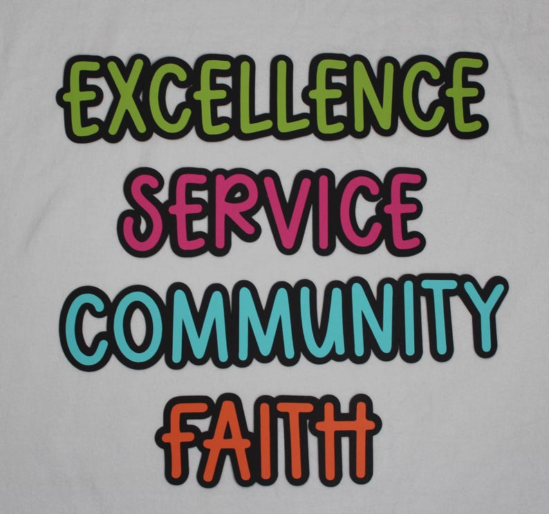 Catholic Schools Week Bulletin Board Kit, School, Church, Catholic ...