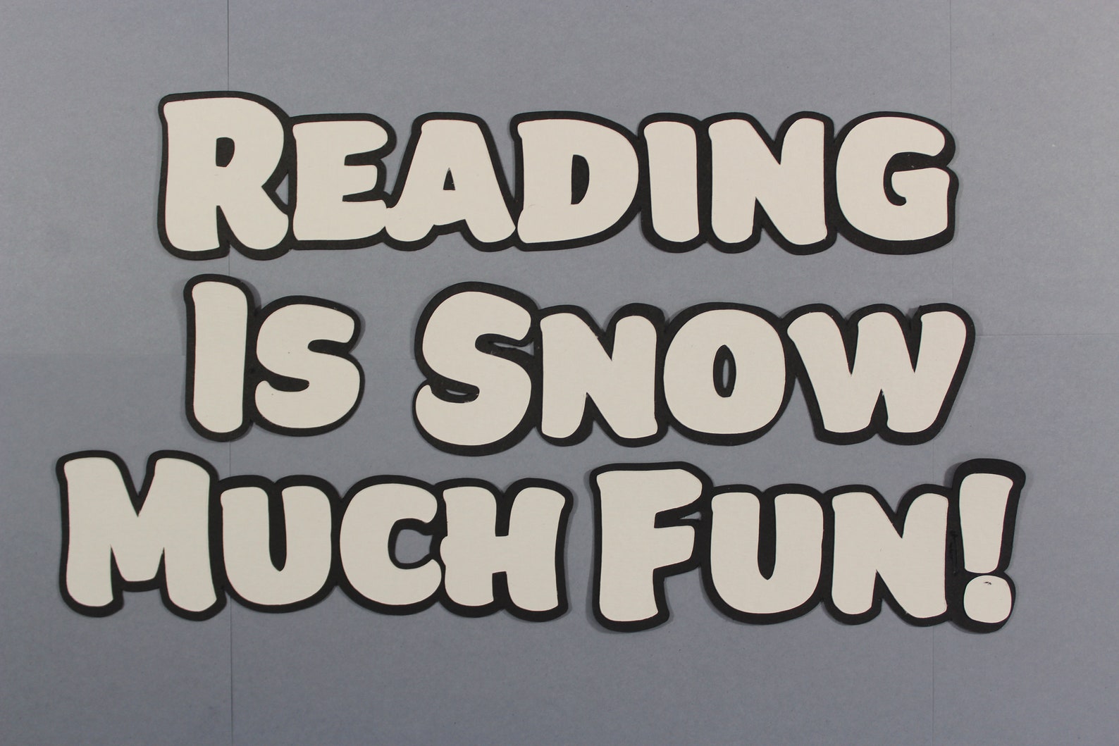 Reading is Snow Much Fun Bulletin Board Kit School Library - Etsy