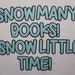 Snow Many Books Bulletin Board Kit, School, Reading, Library, Classroom ...