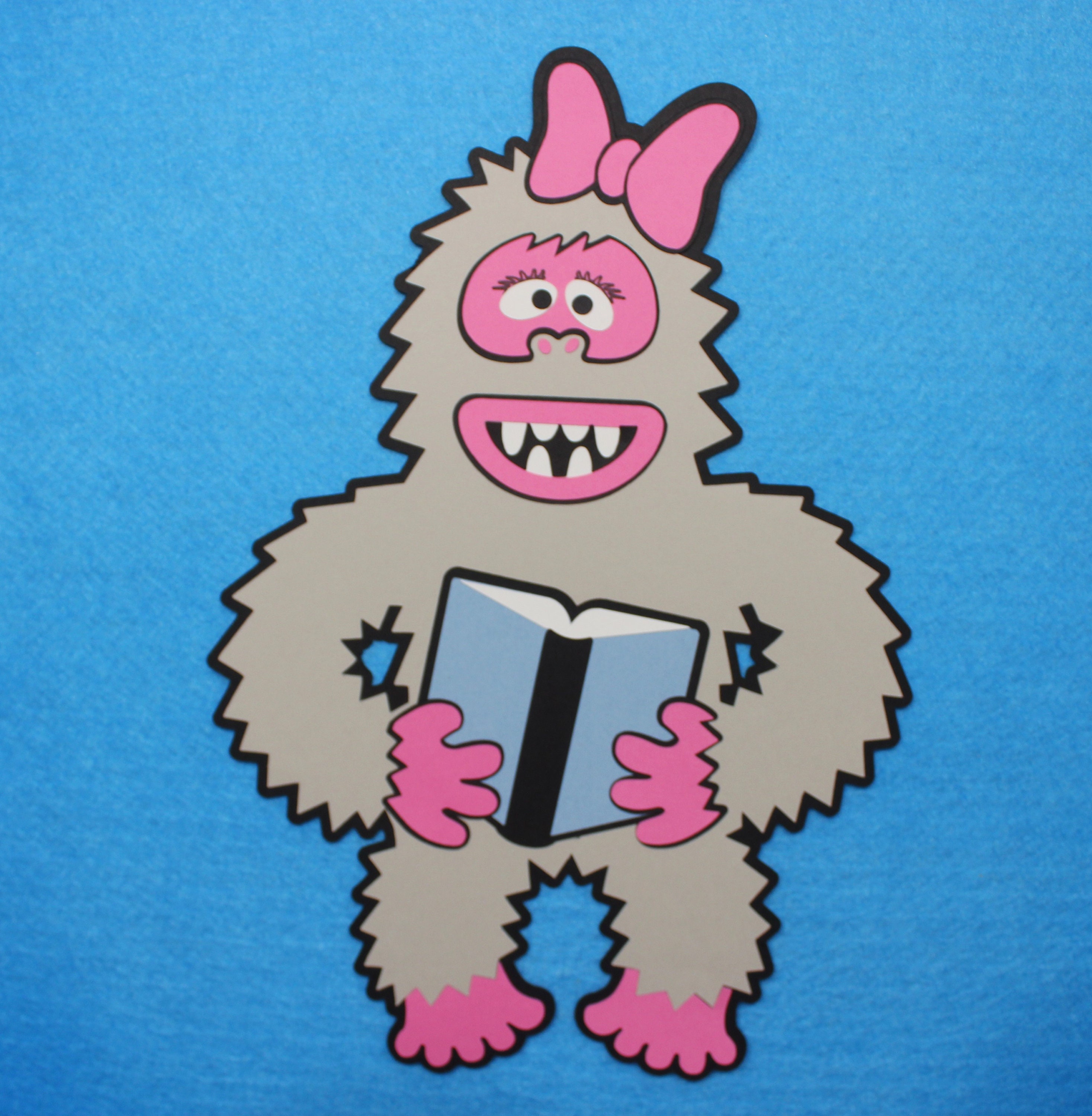 Yeti Reading Bulletin Board Kit: Winter Classroom Decor - Etsy