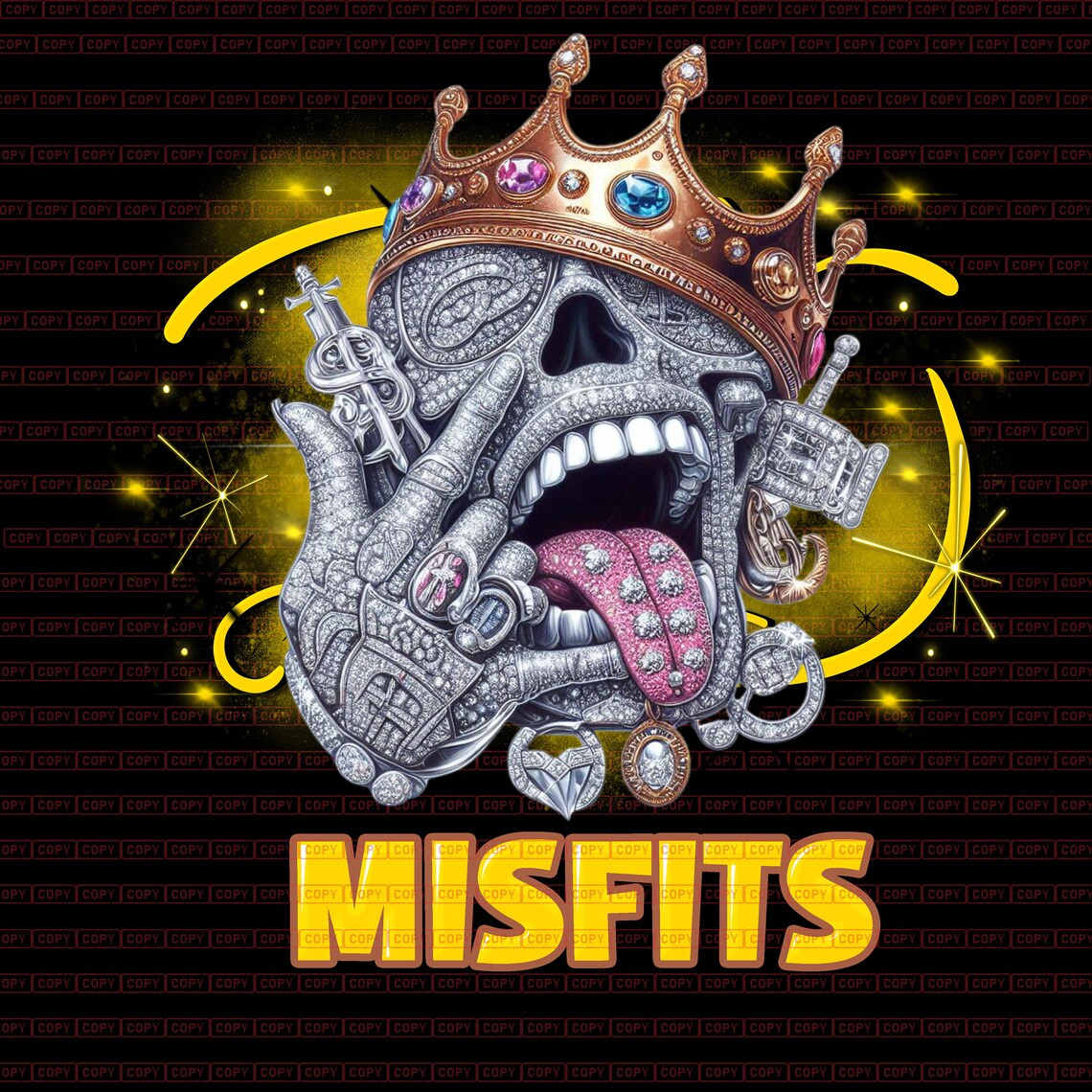 Urban Skull Design PNG, Fantasy Fan Art, Instant Digital Download ...