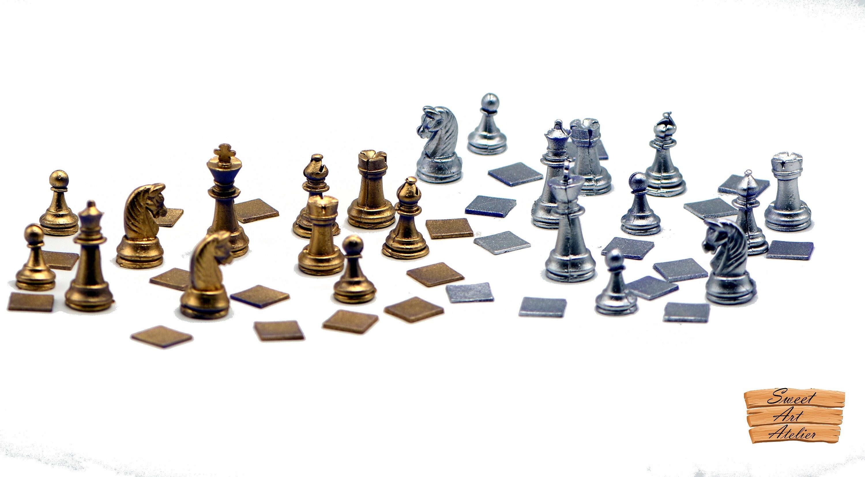 Edible Chess Pieces