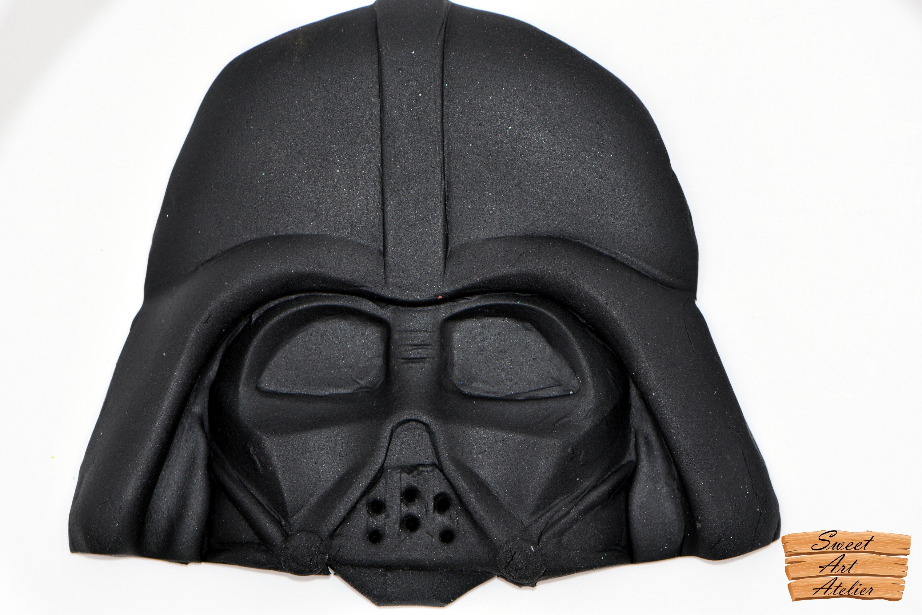 Edible Fondant Decorative Cake Topper - Darth Vader 6"; Sweet Art ...