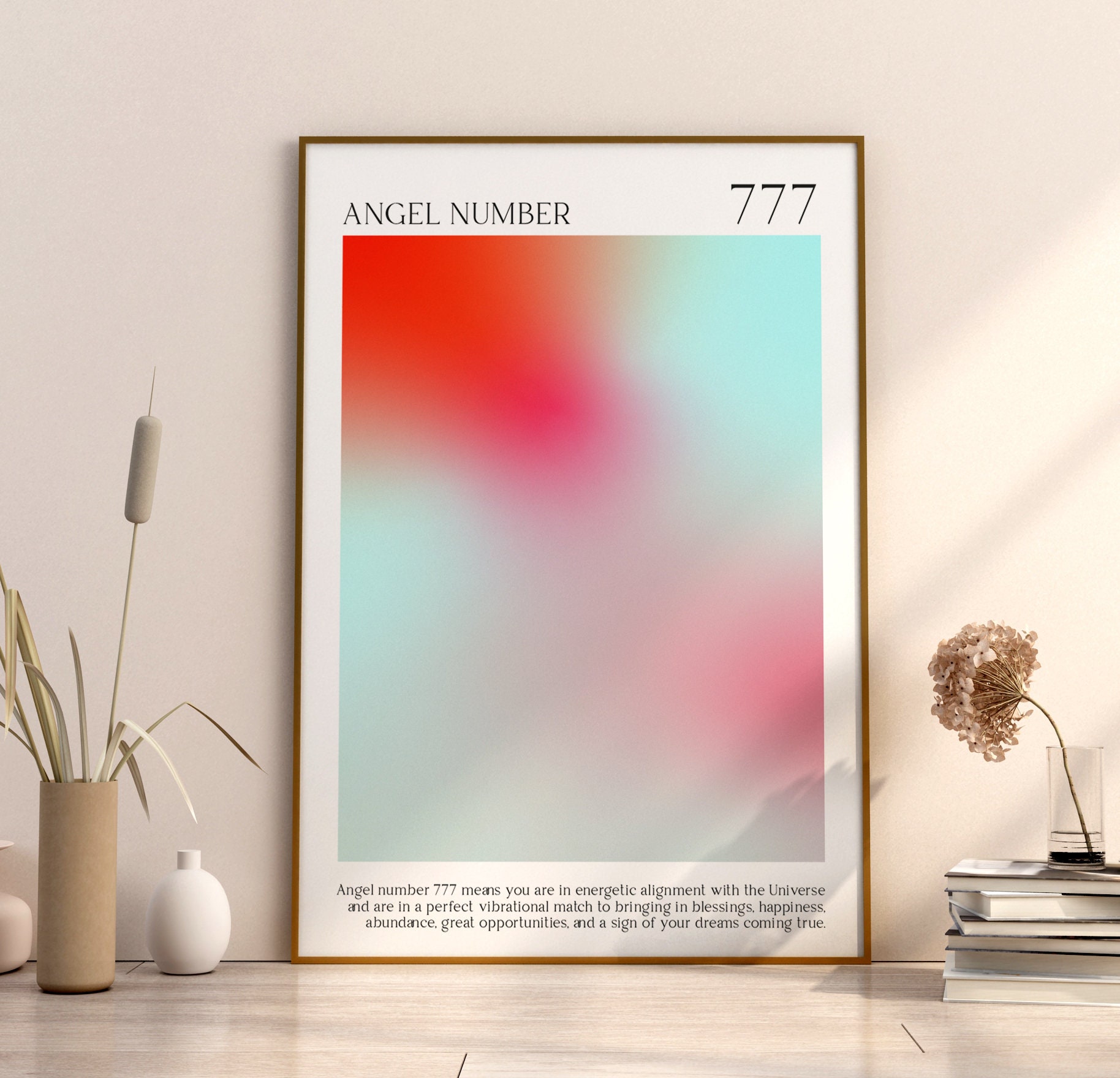 Prints Digital Prints Art & Collectibles spiritual wall poster Angel ...