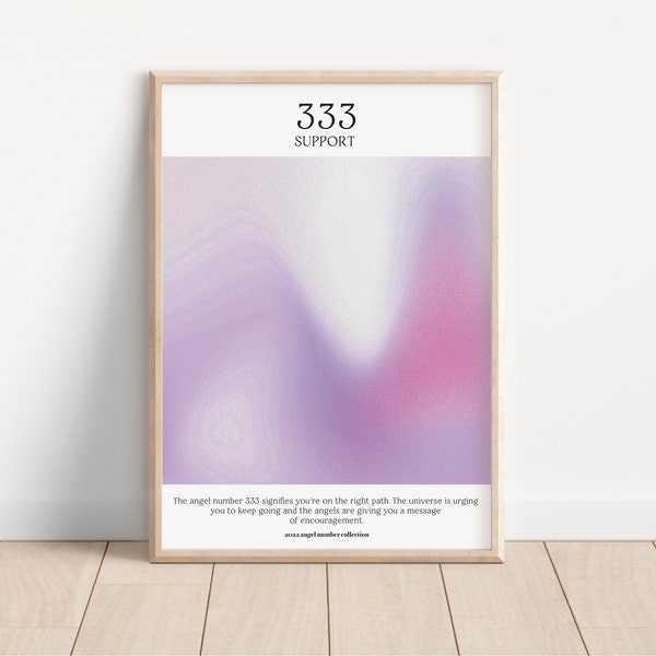 Number Poster - Etsy