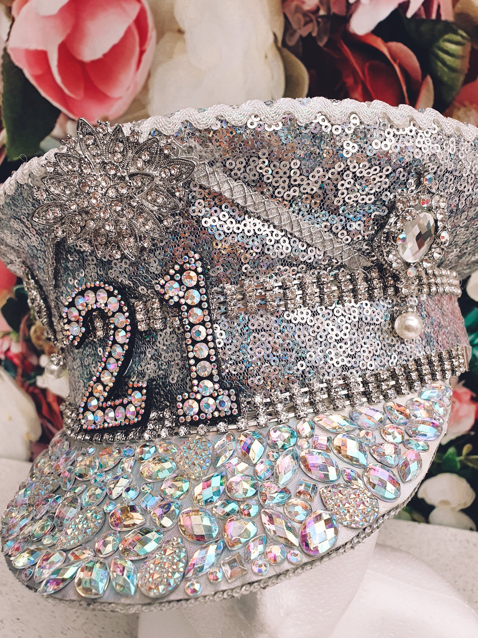 18th, 21st, 30th, 40th Bride, Birthday Military Captain Hat, Festival ...