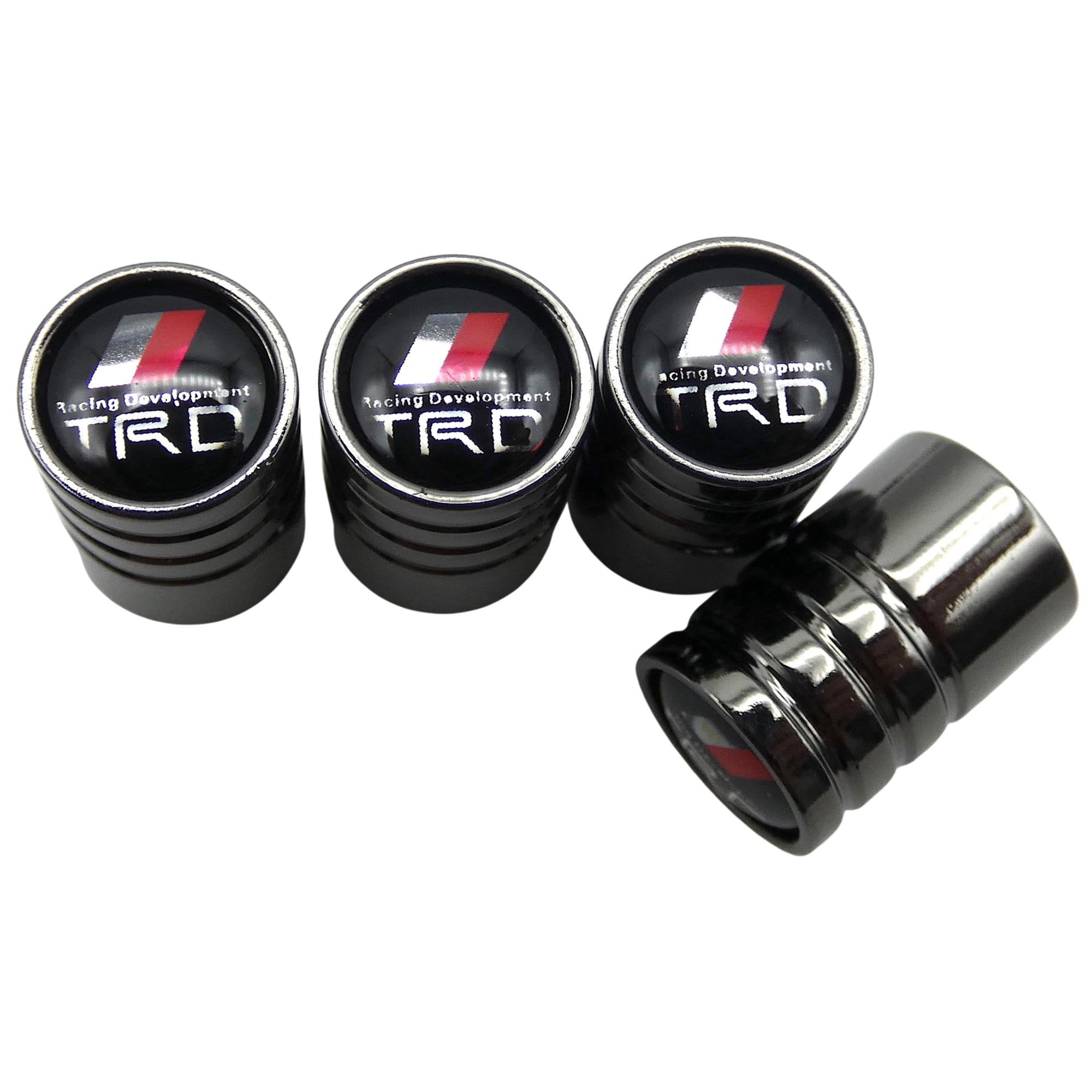 4 TRD Racing Development Tire Valve Stem Caps for Car, Truck Universal ...