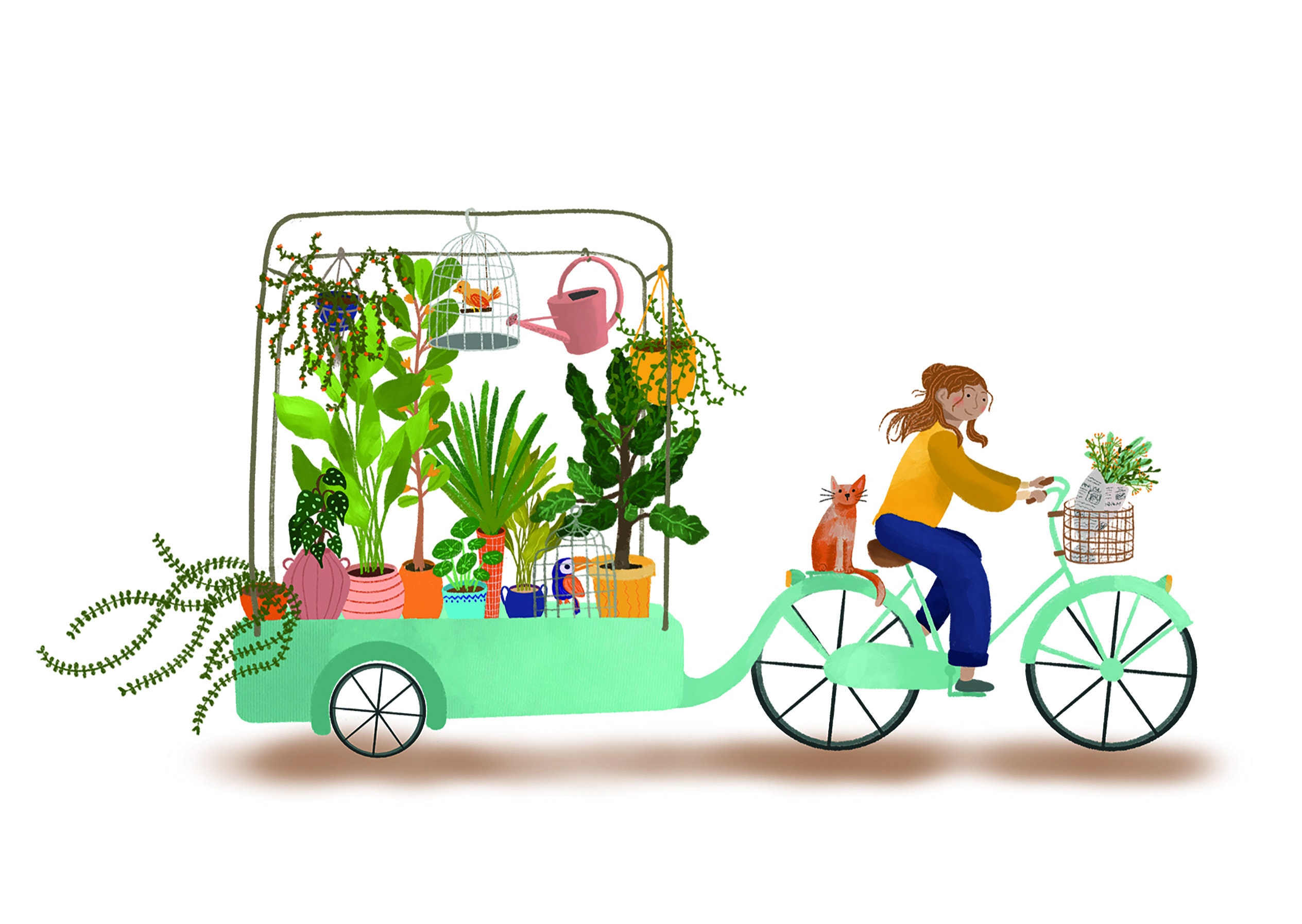 Flower Delivery Card | Etsy