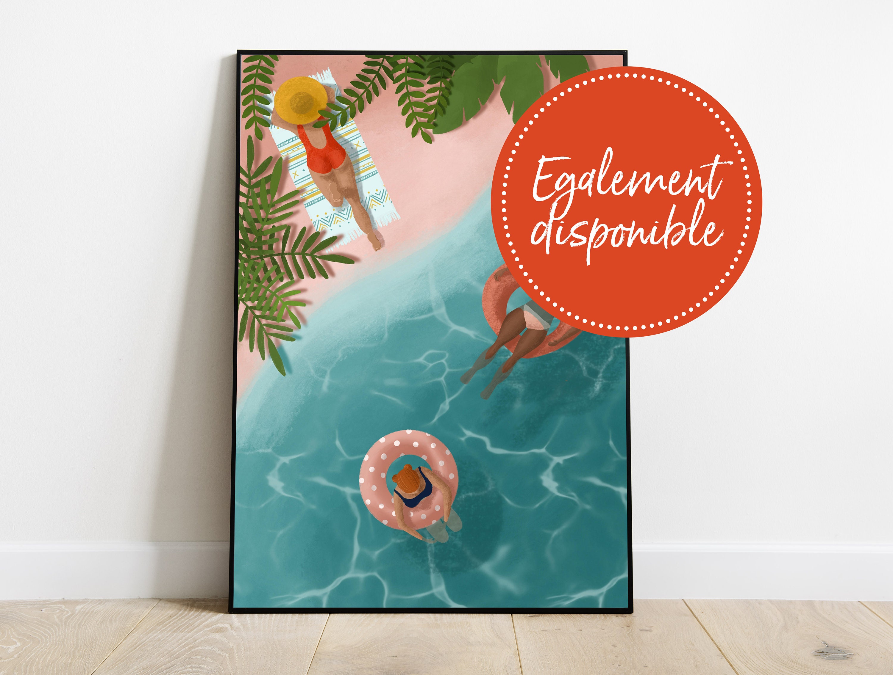 A3 Beach and Surf Poster - Etsy