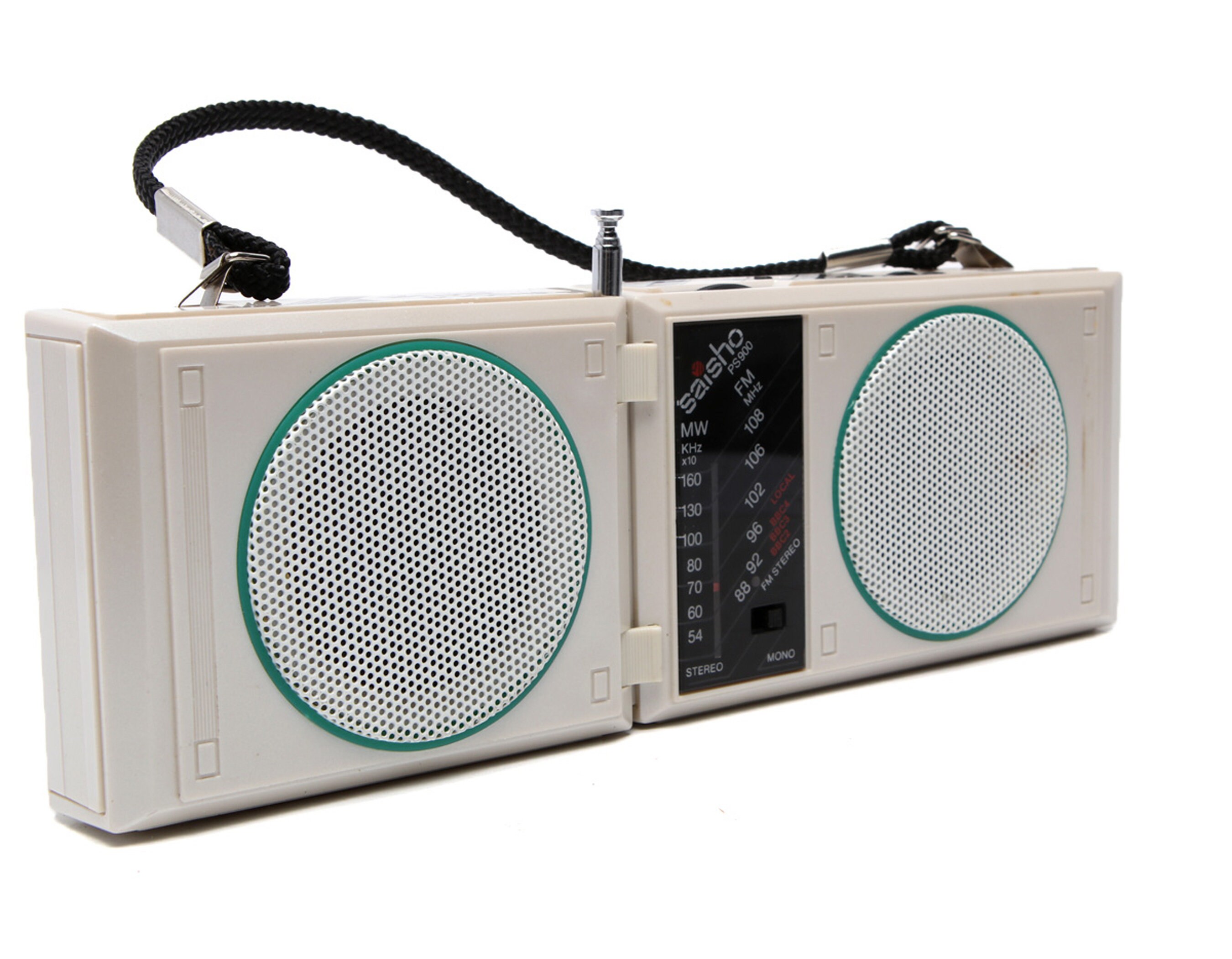 Vintage Saishio PS900 Personal AM/FM Radio Portable Stereo 1980 Antenna ...