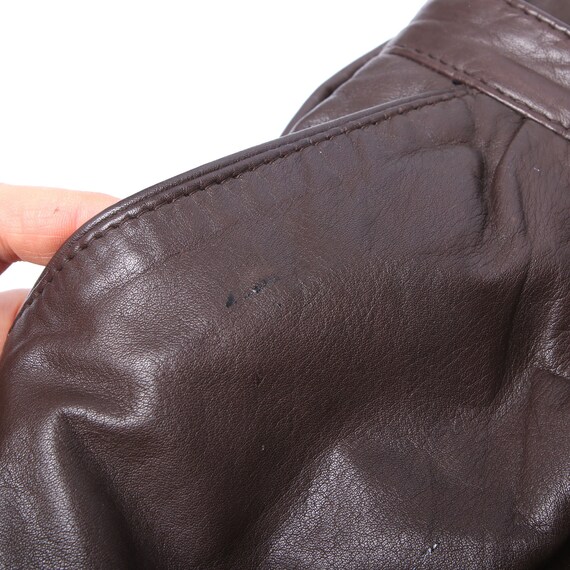 Vintage The Olde Hide House Leather Pants Trousers Br… - Gem
