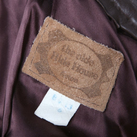 Vintage The Olde Hide House Leather Pants Trousers Br… - Gem