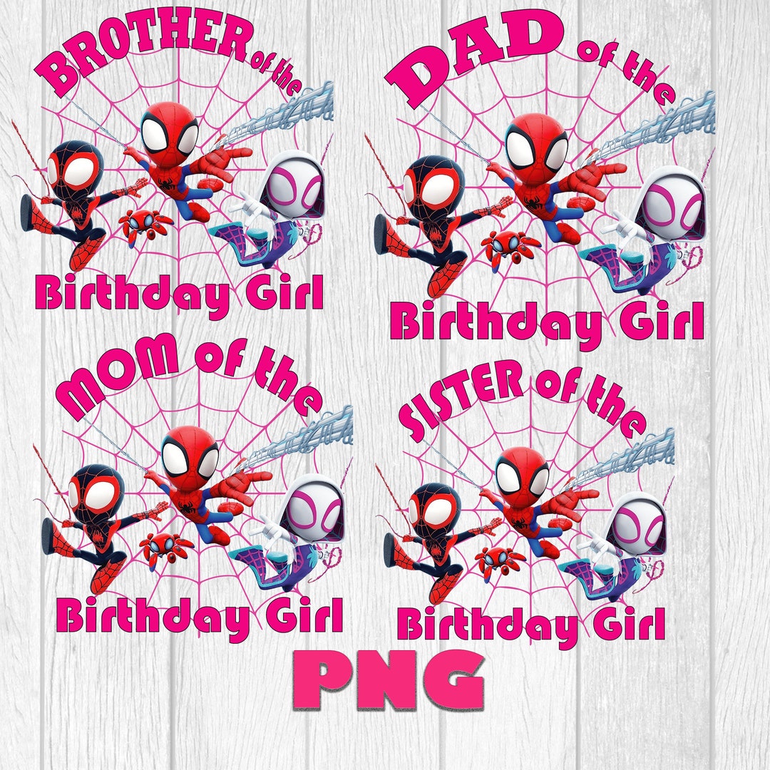 Spidey and His Amazing Friends, PNG, JPG, Sublimation, Spidey Mommy ...