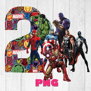 Avengers Birthday Boy Clipart Png Super Heroes Avengers Png, Avengers ...