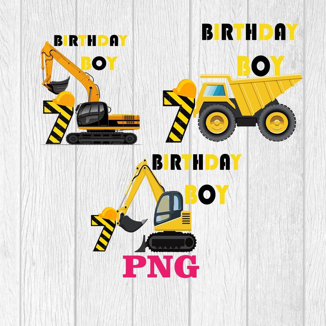 Construction Birthday Png for Boy, Construction Birthday Party ...