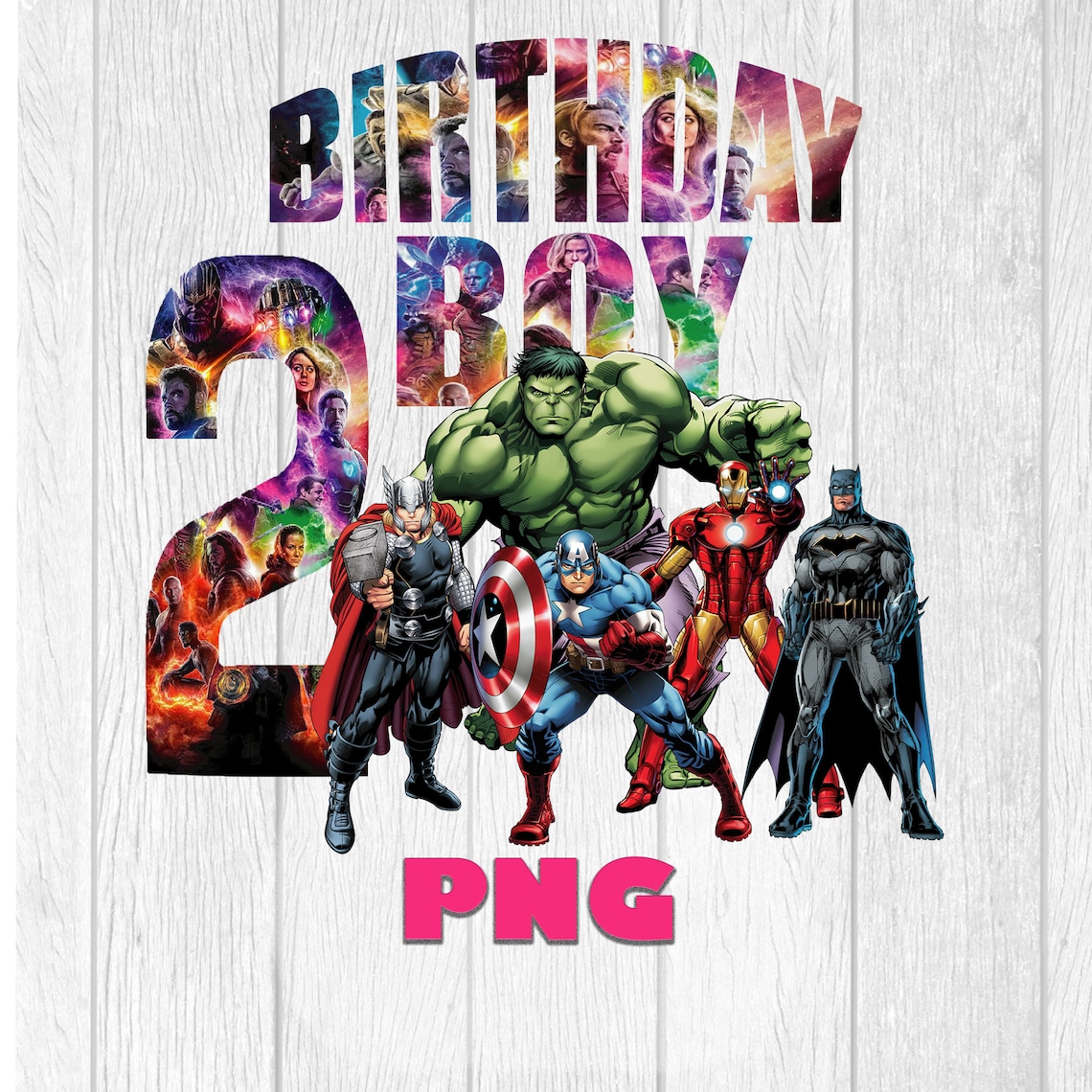 Avengers Birthday 2 Boy Clipart Png Super Heroes Avengers Png - Etsy