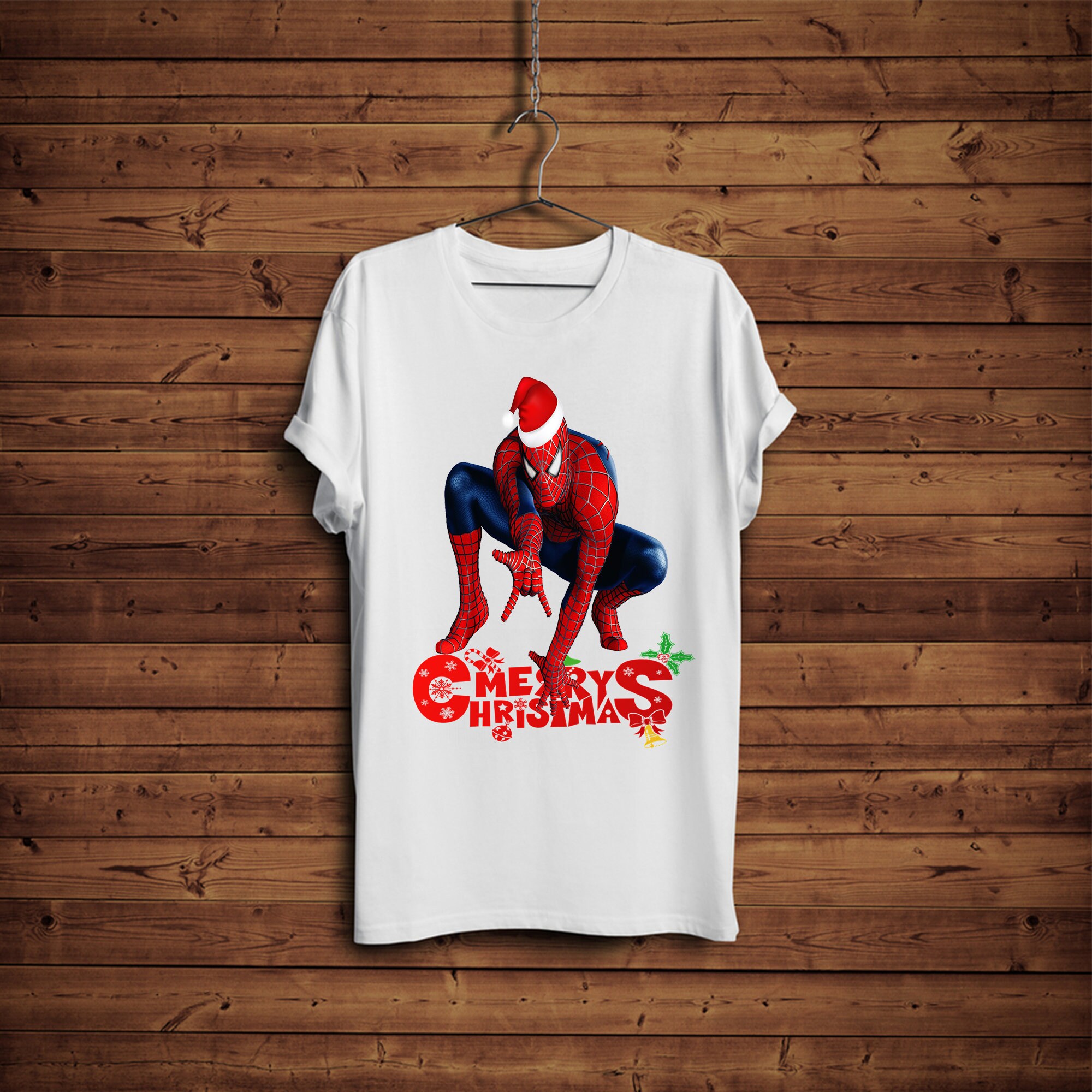Christmas With SPIDERMAN Merry Christmas Spiderman Face PNG - Etsy