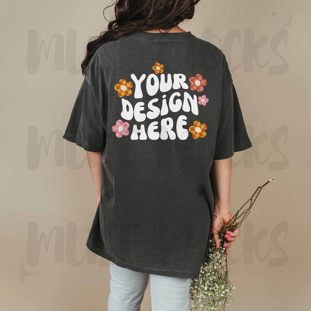 Comfort Colors Mockup Comfort Colors 1717 Comfort Colors Pepper Mockup ...