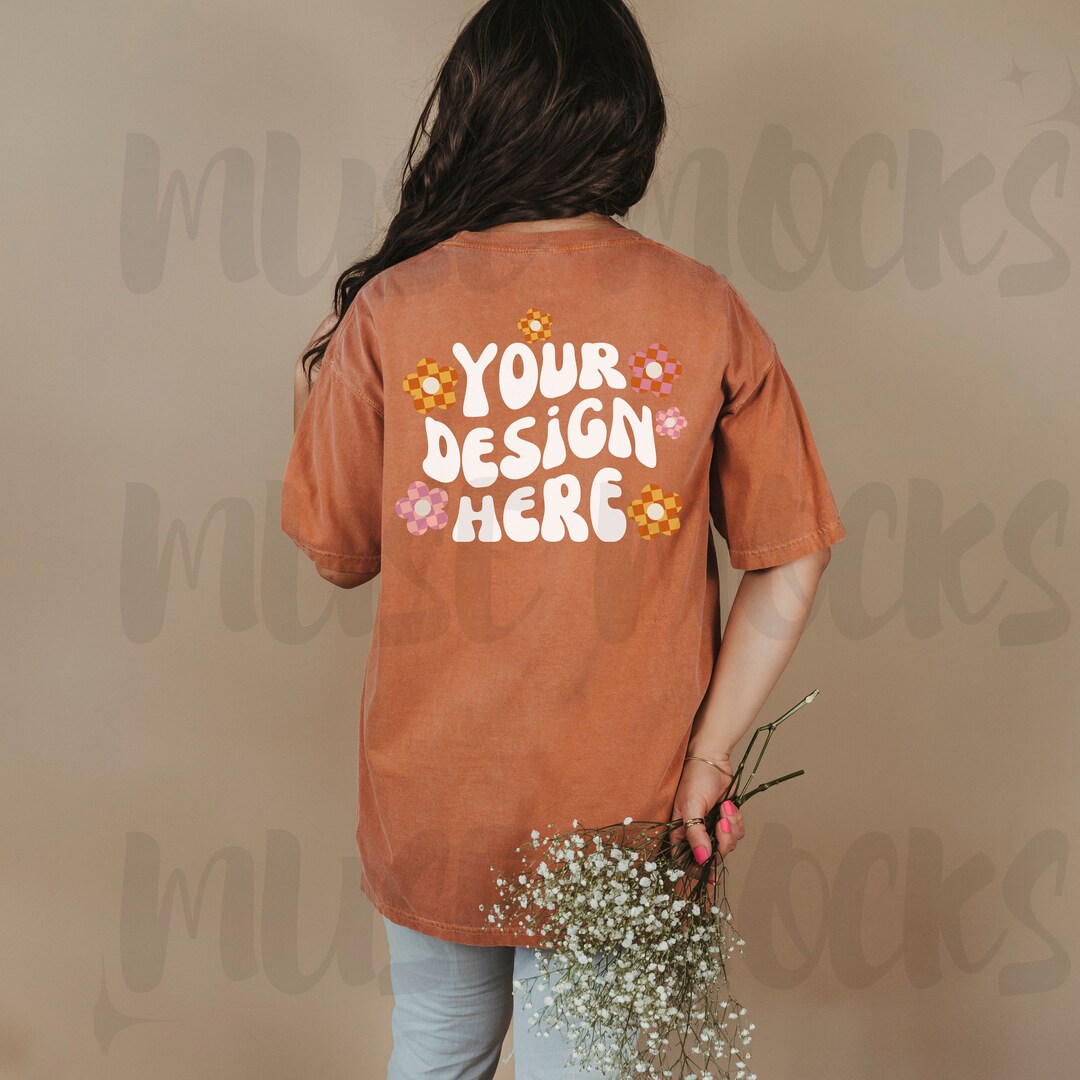 Comfort Colors Mockup Comfort Colors 1717 Comfort Colors Yam Mockup ...