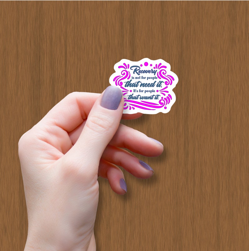 Sober Recovery Printable Stickers, Motivational PNG Files, AA NA 12 ...