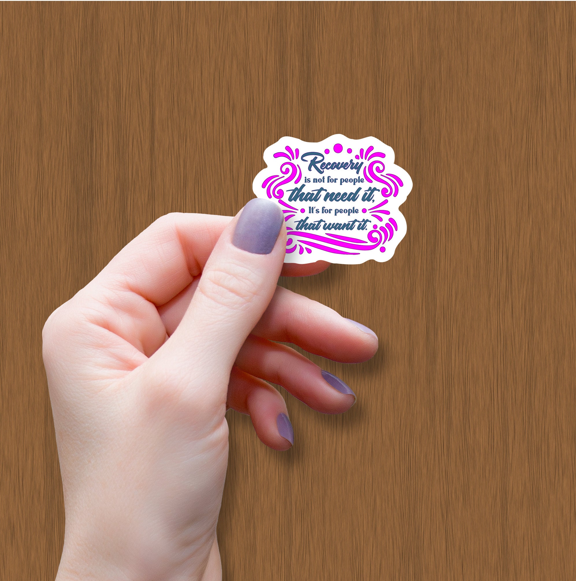 Sober Recovery Printable Stickers, Motivational PNG Files, AA NA 12 ...