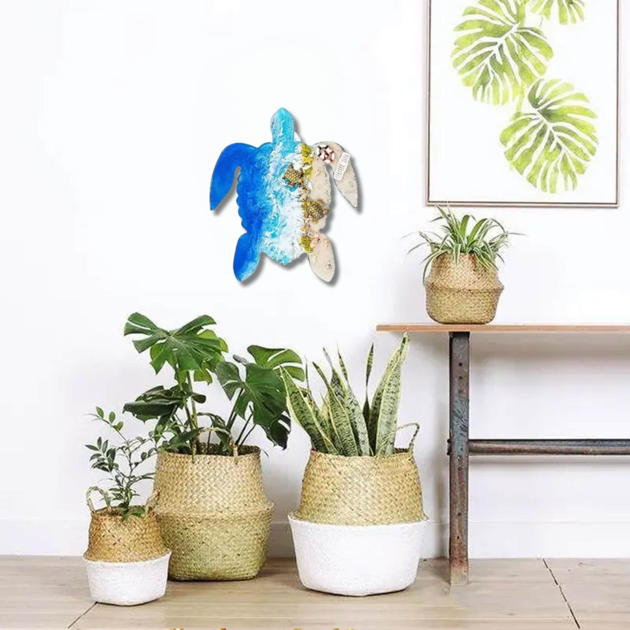 Sea Turtle Mold Large Mold for Resin Mold for Epoxy Sea Turtle Tray ...