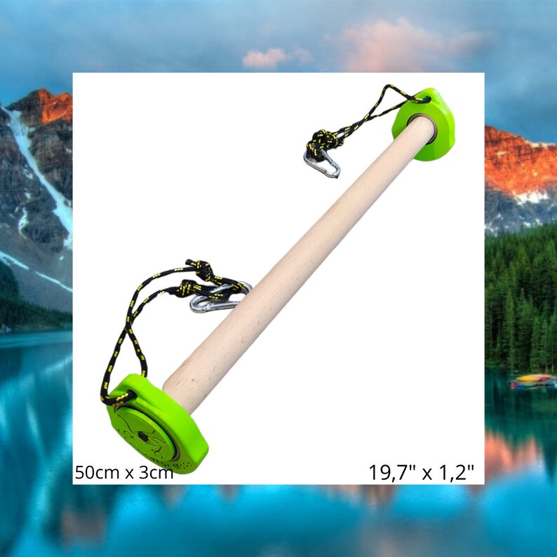 Rolling Spinning Pull up Bar for 100 Seconds Hang Challenge - Etsy