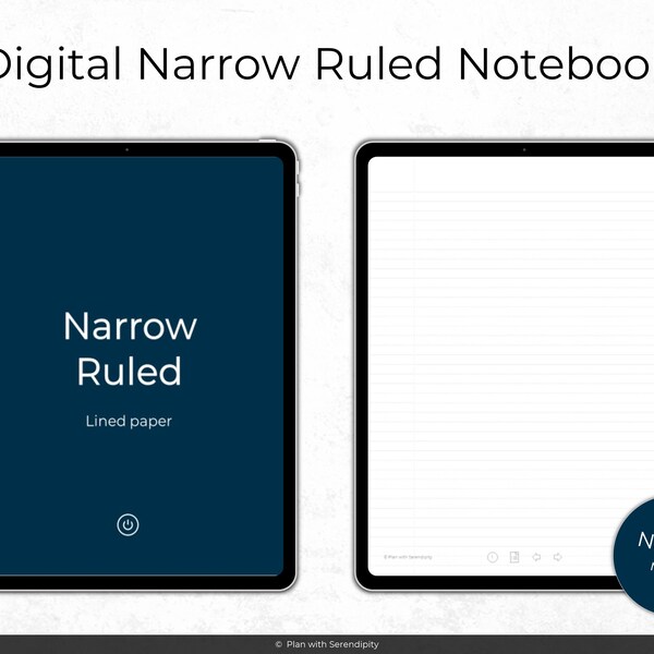 College Ruled Notebook - Etsy