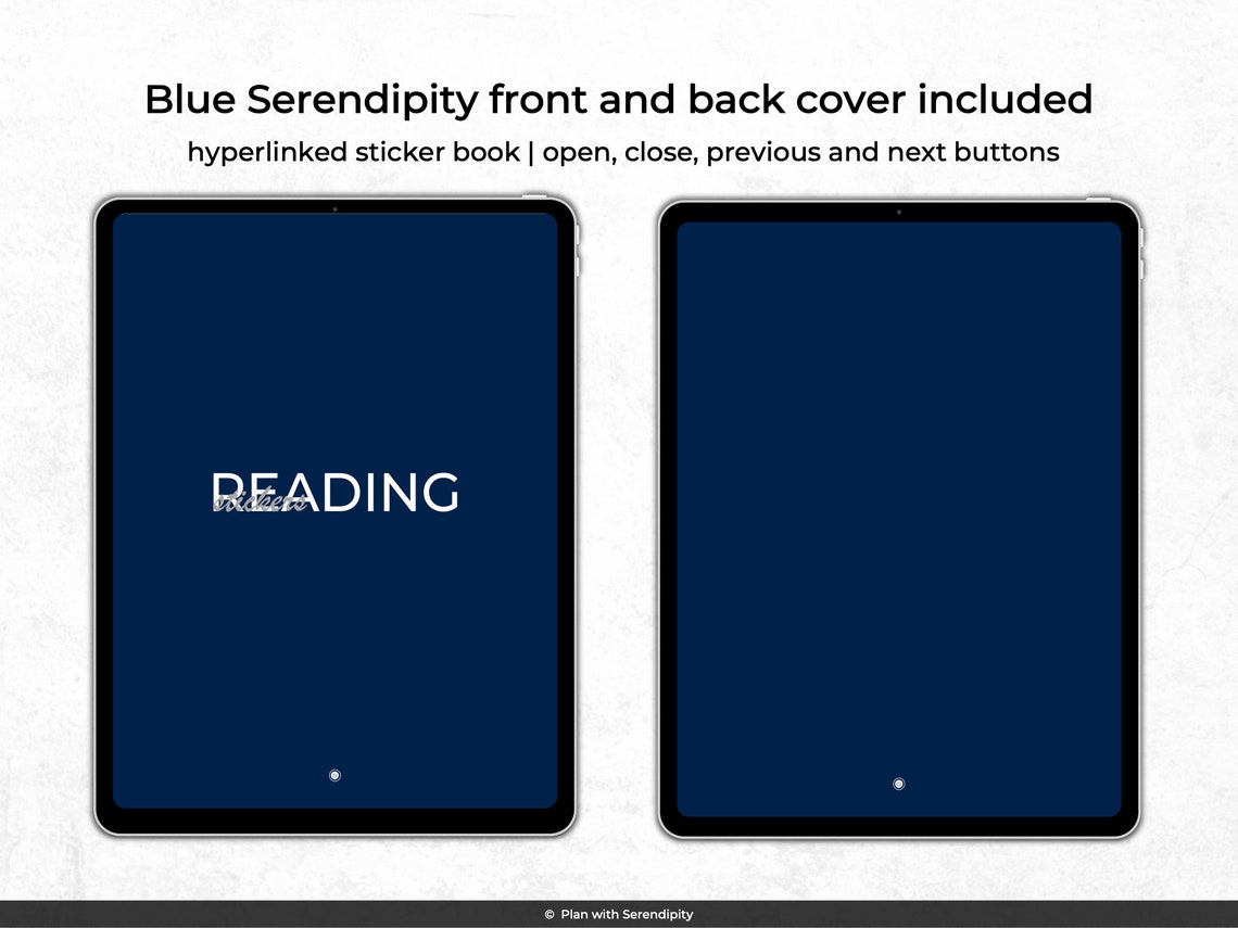 Digital Reading Stickers Digital Stickers Goodnotes - Etsy